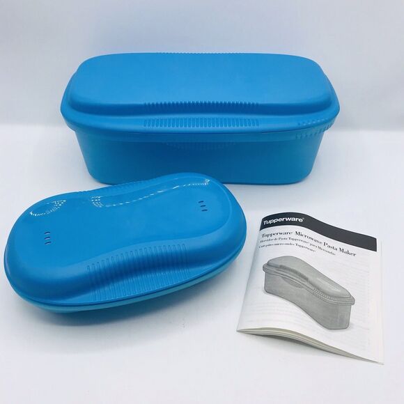 Tupperware | Kitchen | Set Of 2 Tupperware Microwave Pasta Maker Cooker ...